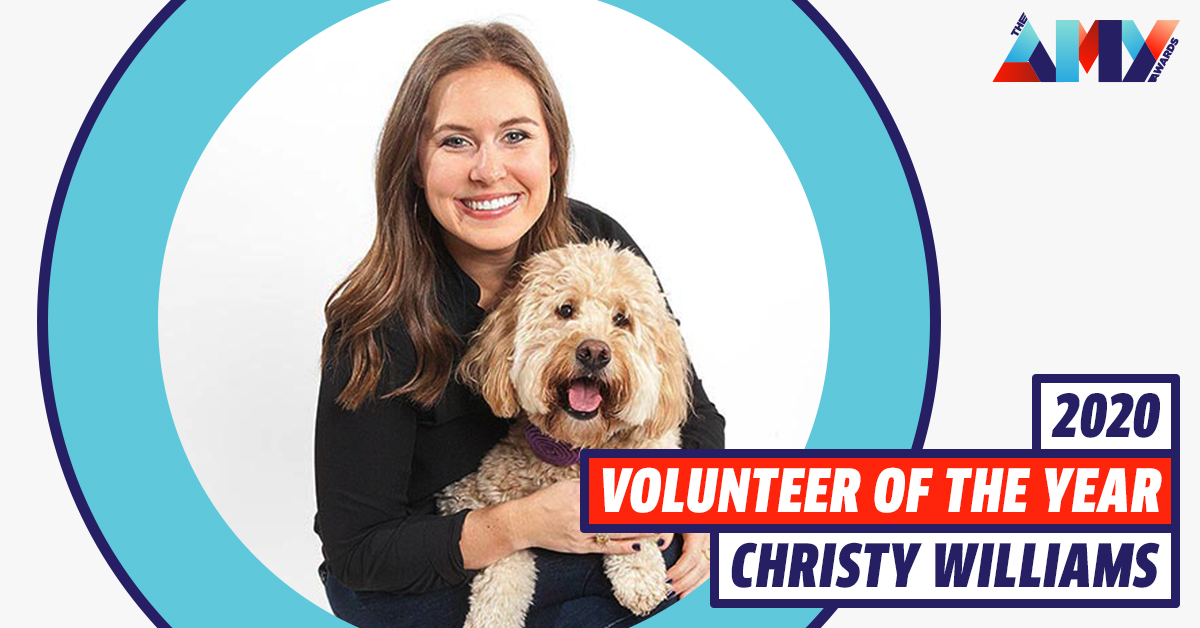Christy Williams Honored as Volunteer of the Year at 63rd Annual AMY Awards